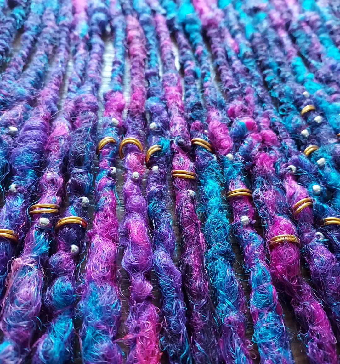 Se(single End) Galactic Goddess Purple Dreads, Black Dreads, Gold ...