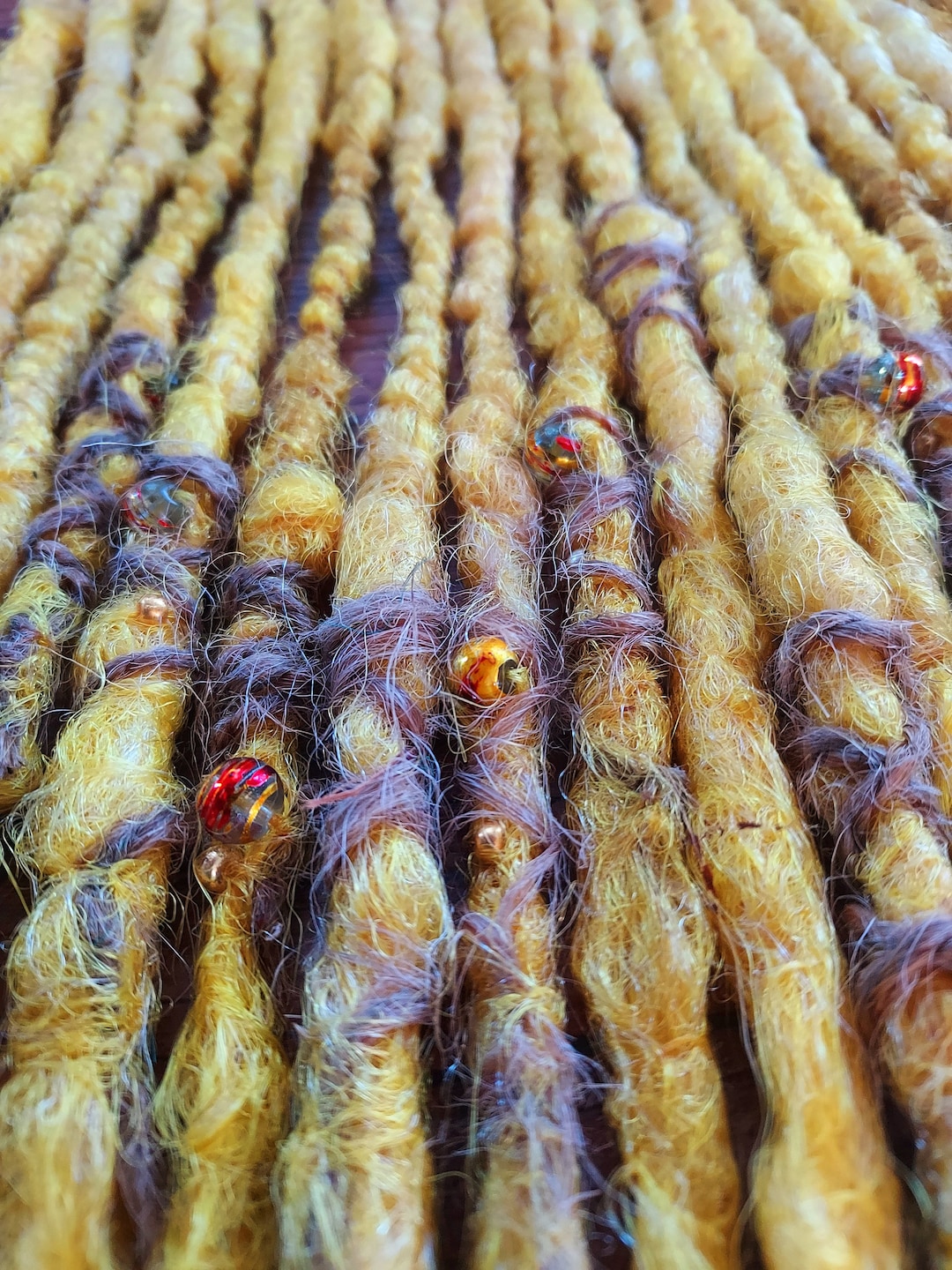 SE (single Ended ) Golden Shrine Dreads, Yellow Dreads, Sunflower ...