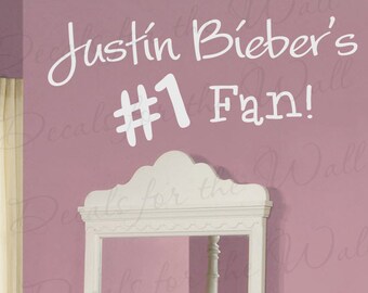 Justin bieber decal | Etsy