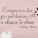 Everyone Star and Deserves Shine Marilyn Monroe Inspirational ...