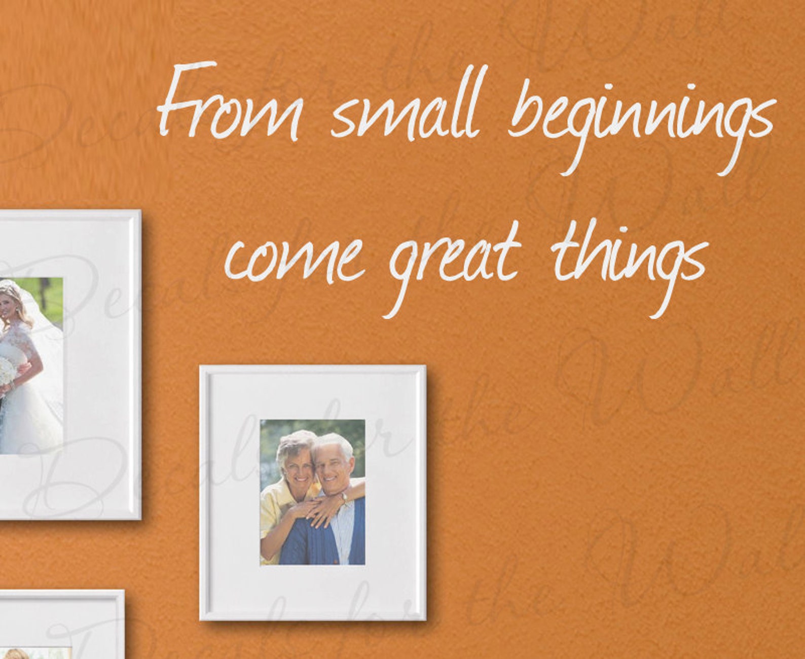 From Small Beginnings Come Great Things Inspirational - Etsy
