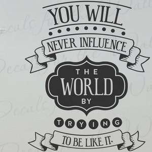 You Will Never Influence World Trying to Be Like It Sean Mccabe Leader ...
