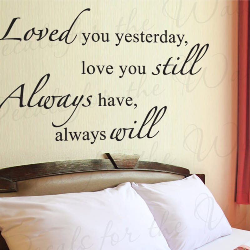 Loved You Yesterday - Etsy