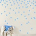 Light Blue Wall Decal Dots 200 Decals 2'' Inch - Etsy