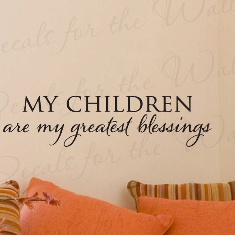 Blessing Wall Decal - Etsy
