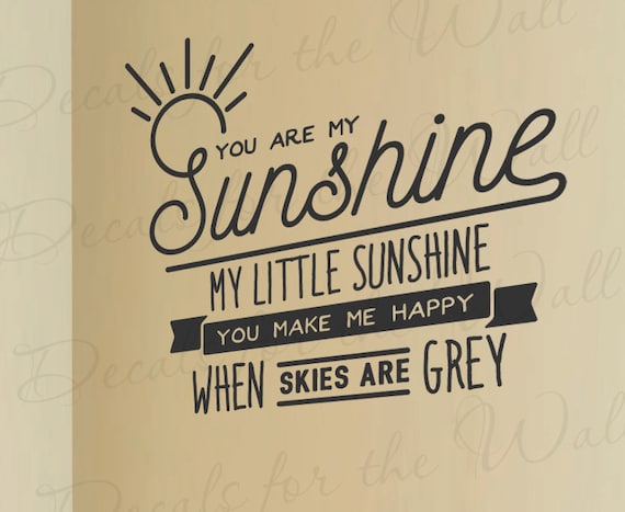 You Make Me Happy When Skies Are Grey Painting