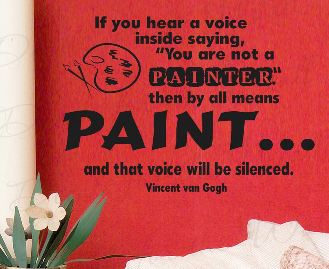 If You Hear Voice Inside Vincent Van Gogh Painting Boy Girl Paint ...