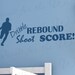 Dribble Shoot Rebound Score Basketball Boy Sports Themed Kid Room ...