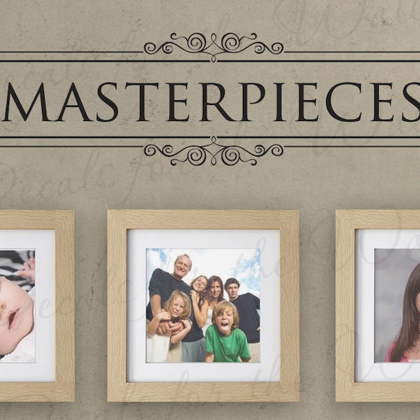 Masterpieces Wall Decal - Etsy