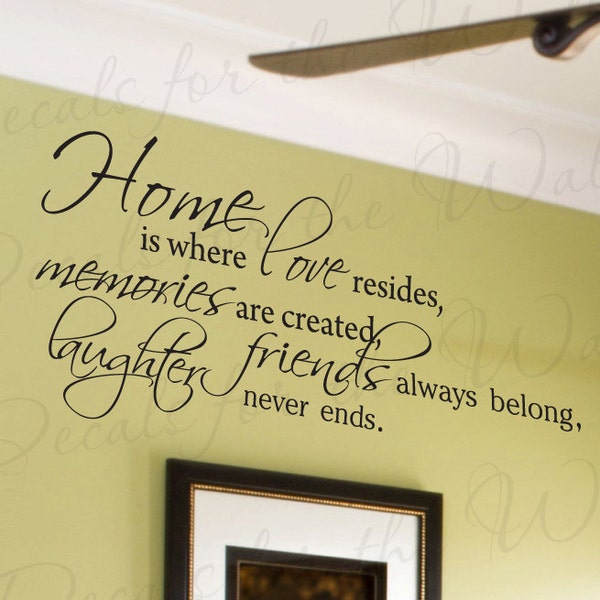 Vinyl Wall Sayings - Etsy