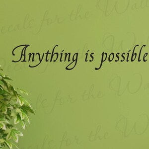 Anything Possible Office Inspirational Motivational Achievement Success ...