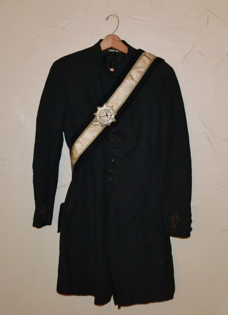 Vintage Masonic Coat Knights Templar Coat Antique Masonic Coat | Etsy
