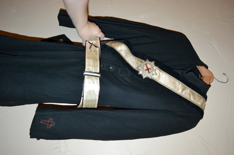 Vintage Masonic Coat Knights Templar Coat Antique Masonic Coat | Etsy