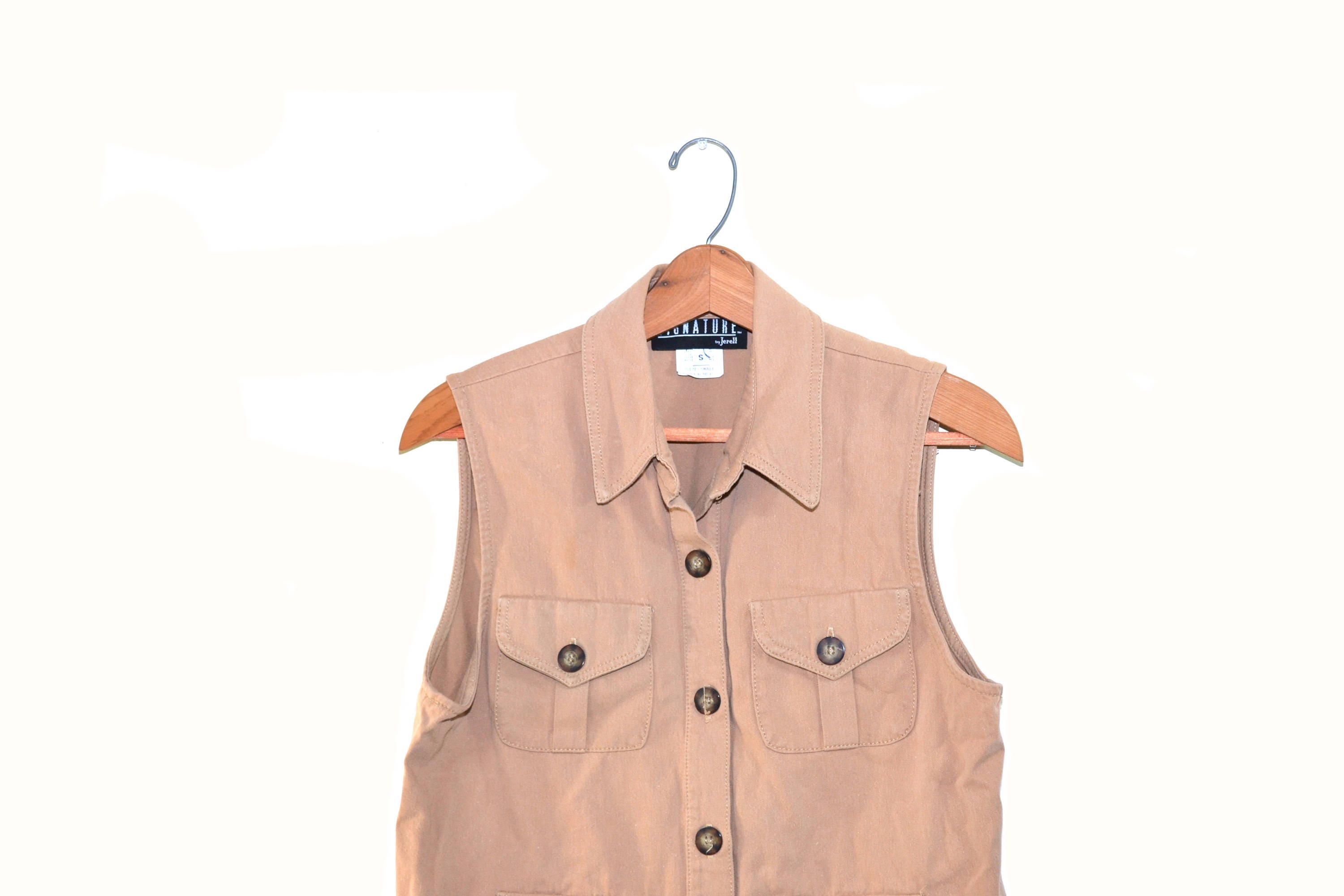 Vintage Peach Shirt Peach Cargo Vest Womens Peach Shirt 90s Top 90s ...