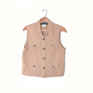 Vintage Peach Shirt Peach Cargo Vest Womens Peach Shirt 90s Top 90s ...