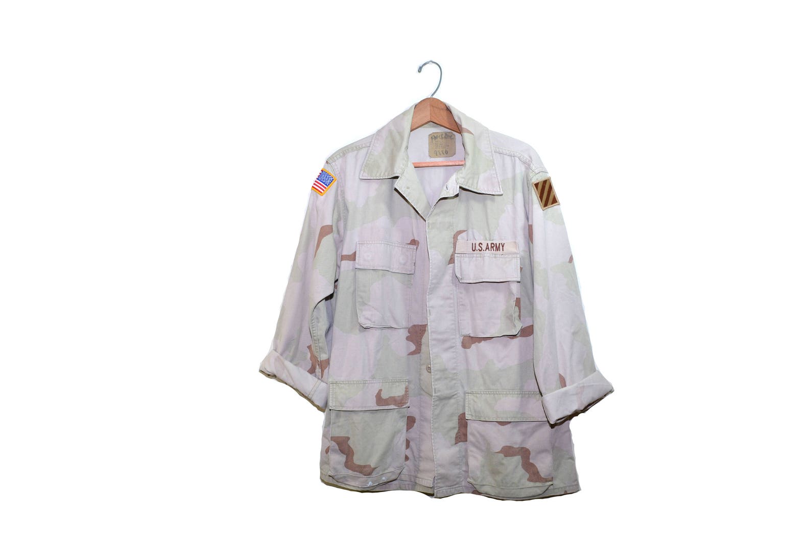 Vintage Camo Shirt Desert Camo Shirt Army Desert Camo Shirt Military ...