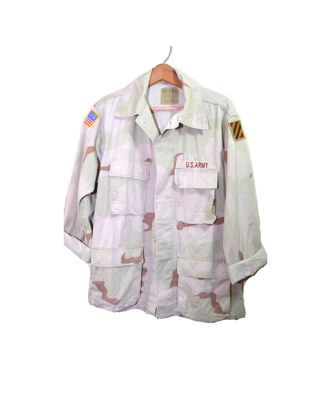 Vintage Camo Shirt Desert Camo Shirt Army Desert Camo Shirt Military ...