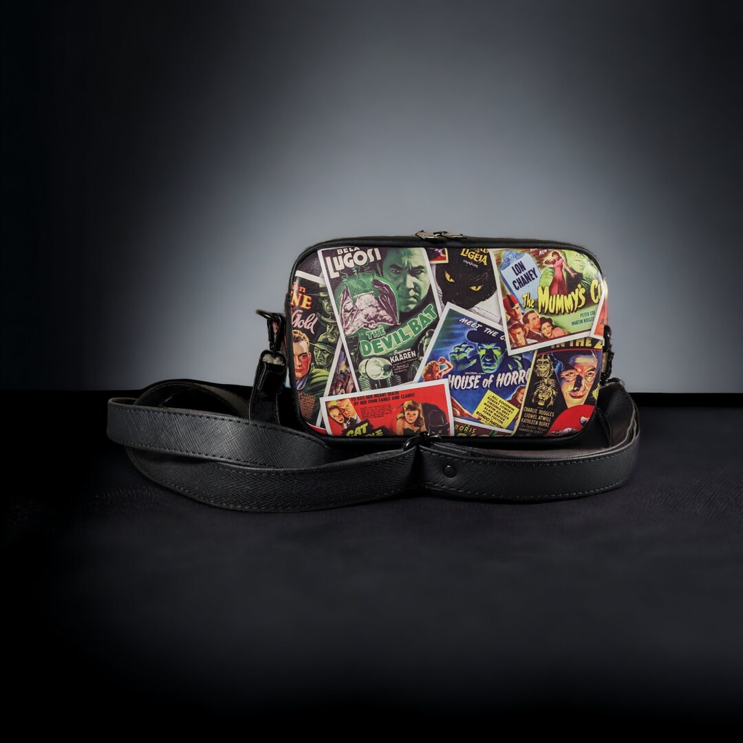 Classic Cult Horror Rectangular Catalina Crossbody Purse - Etsy