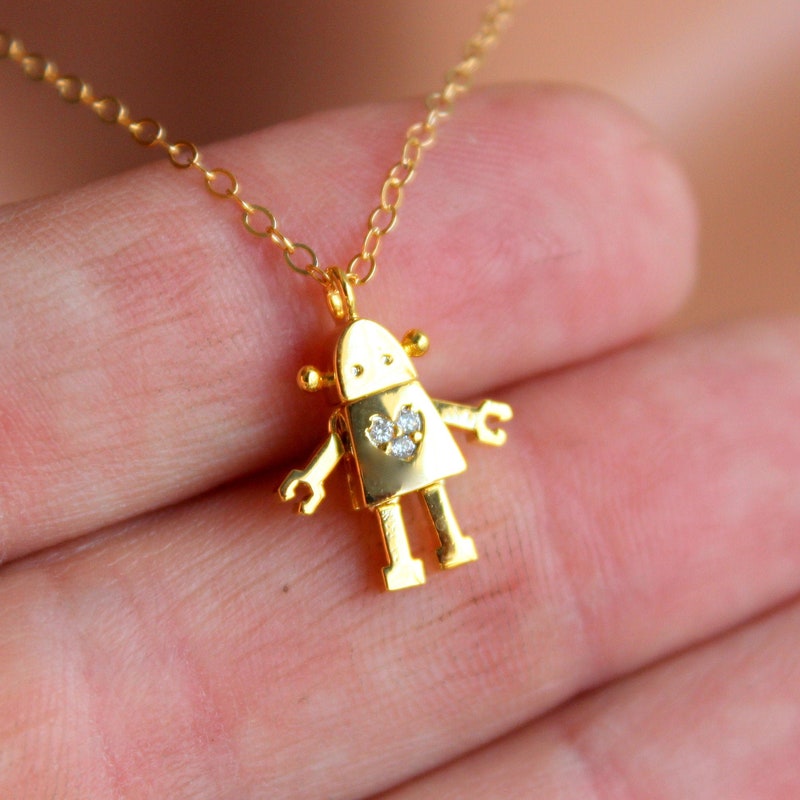 Robot Jewelry - Etsy