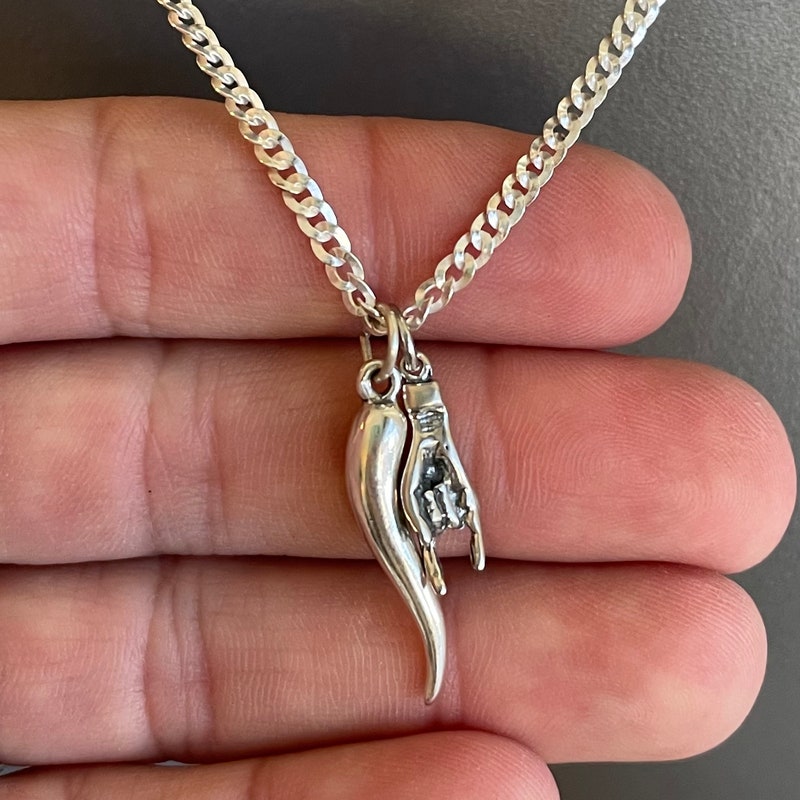 Italian Hand Charm - Etsy