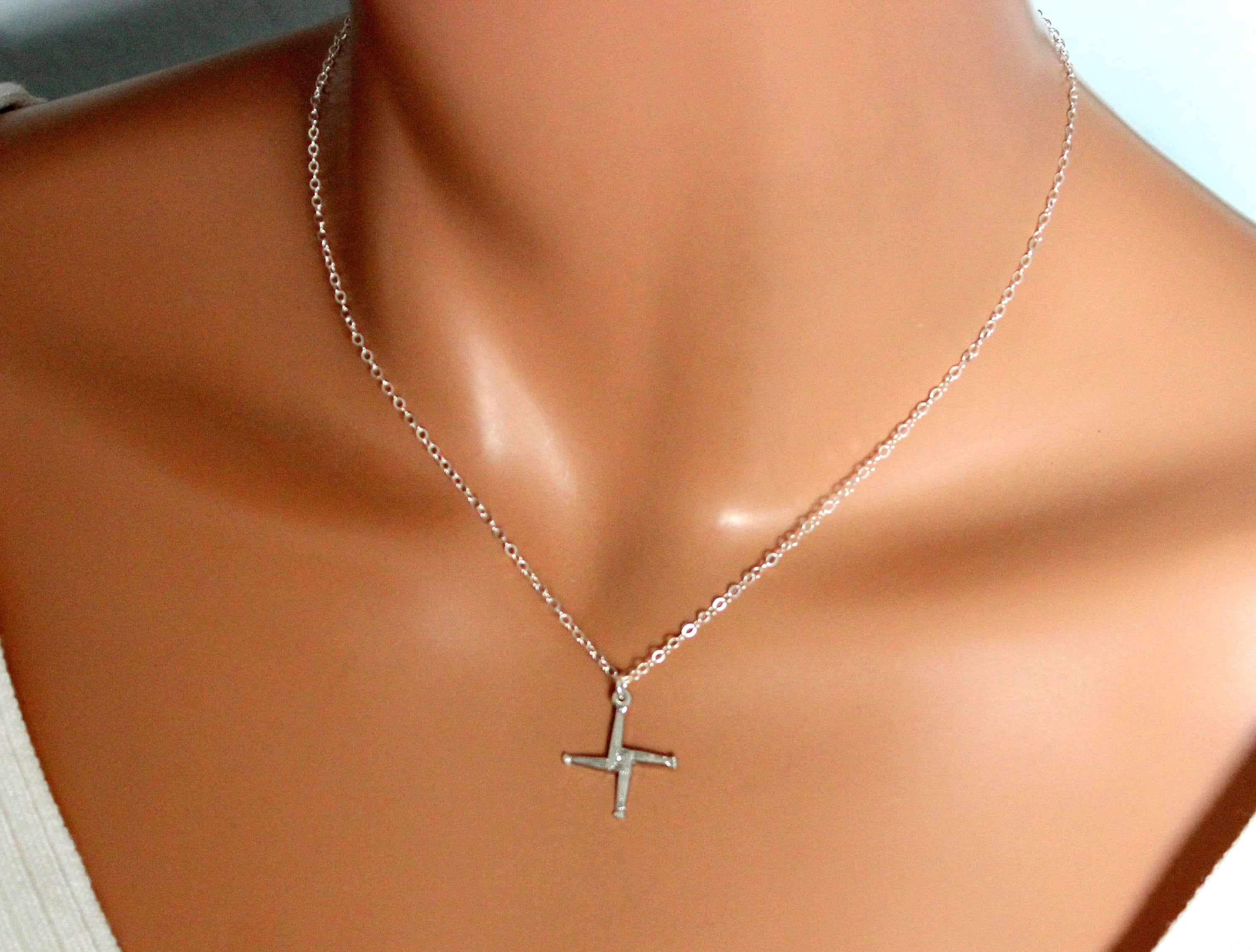Irish Catholic Cross Necklace