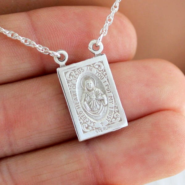 Catholic Scapular Jewelry - Etsy
