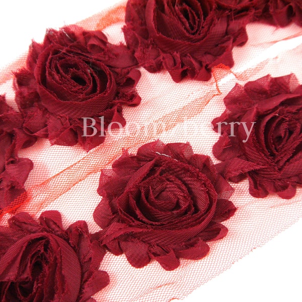 Dark Red Rose - Etsy