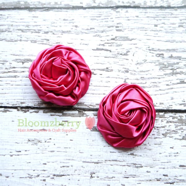 Hot Pink Rosette - Etsy