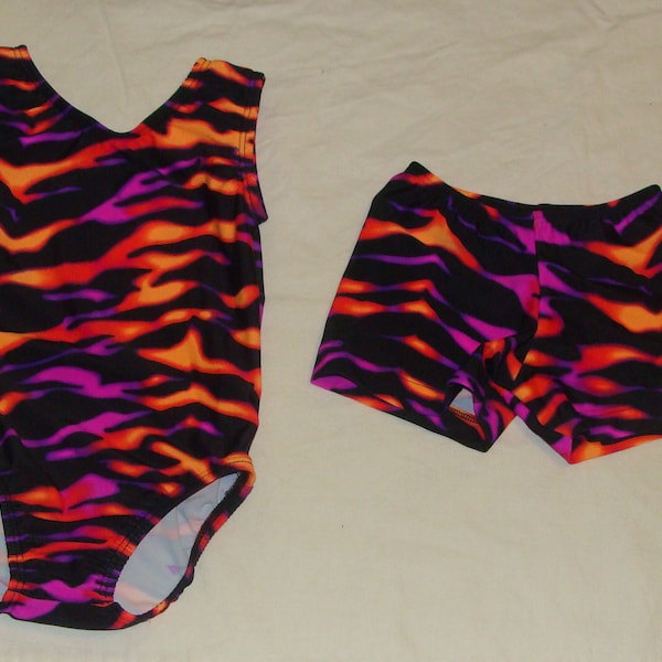 Tiger Leotard Girls - Etsy