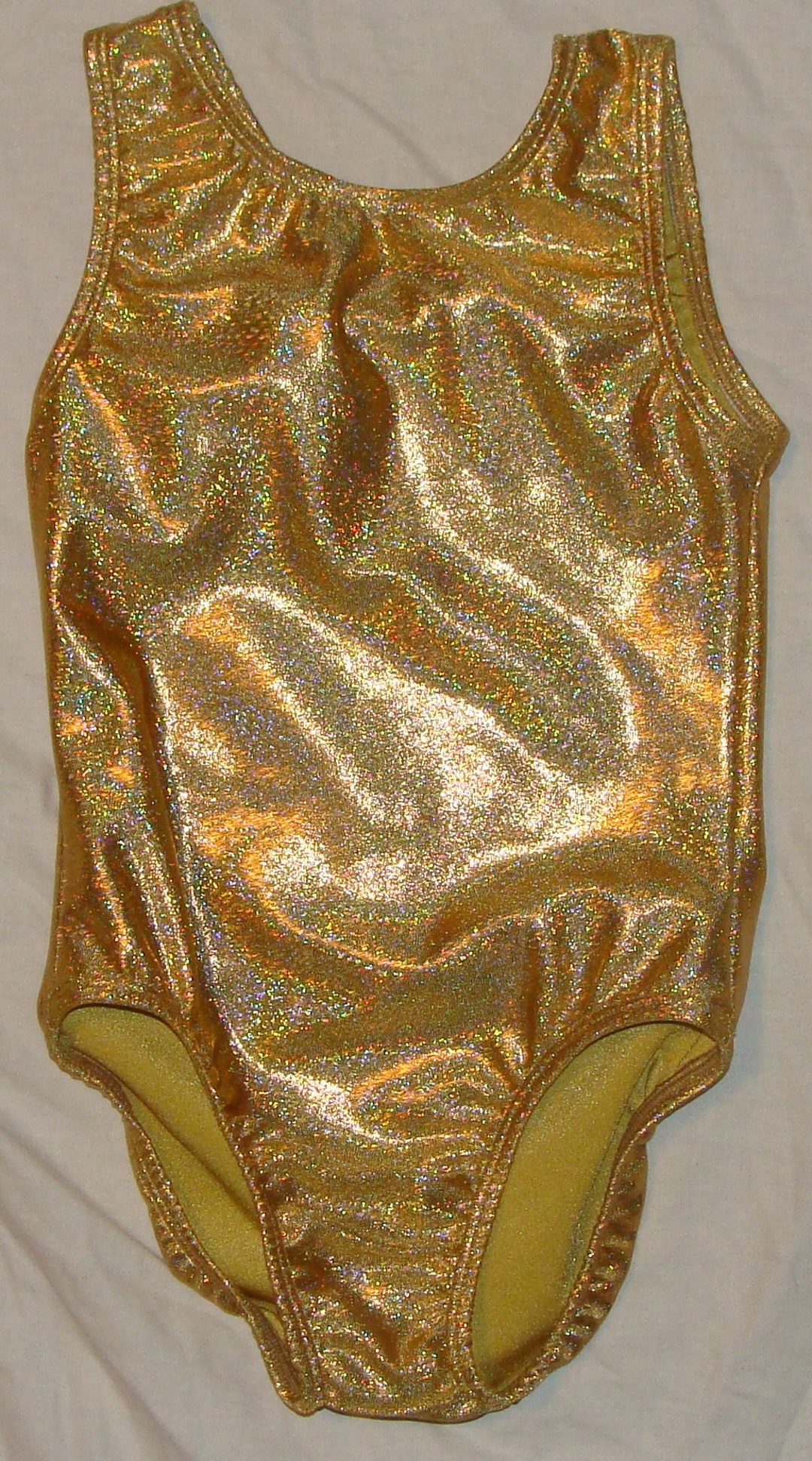 Gold Twinkle Gymnastic Leotard Ready to Ship - Etsy