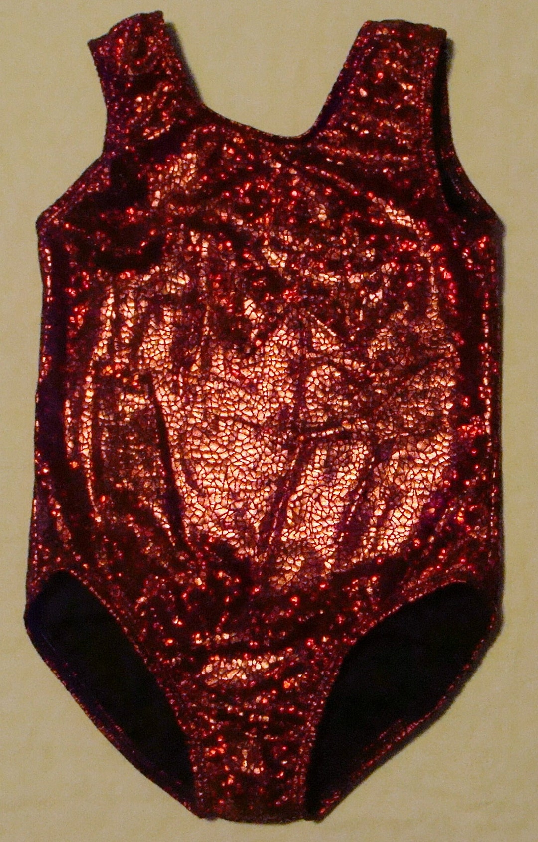 Red Pebbles Gymnastic Leotard Ready to Ship Clearance - Etsy