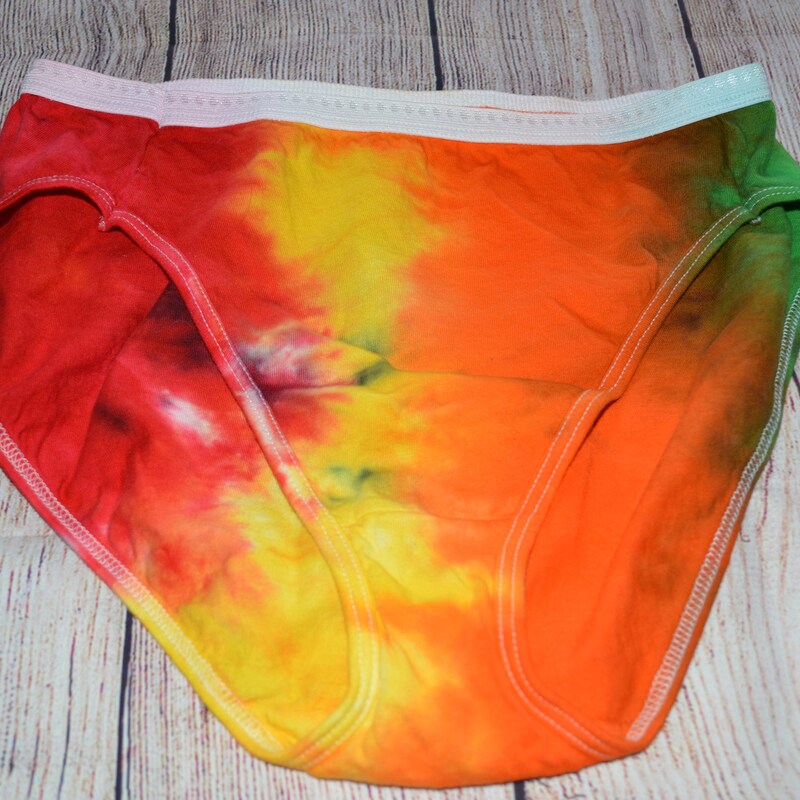 Rainbow Cotton Panties - Etsy