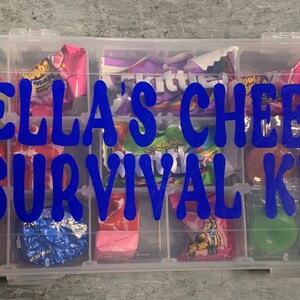 Cheerleader Gift Set - Girls Cheerleading Gift - Cheer Survival Kit ...