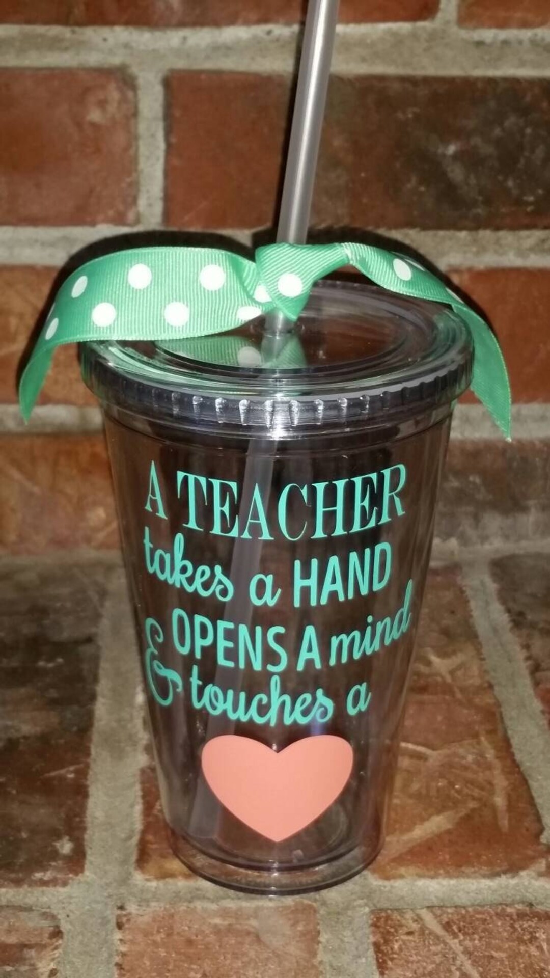 Teacher Gift A Teacher Takes a Hand Opens a Mind and Touches - Etsy