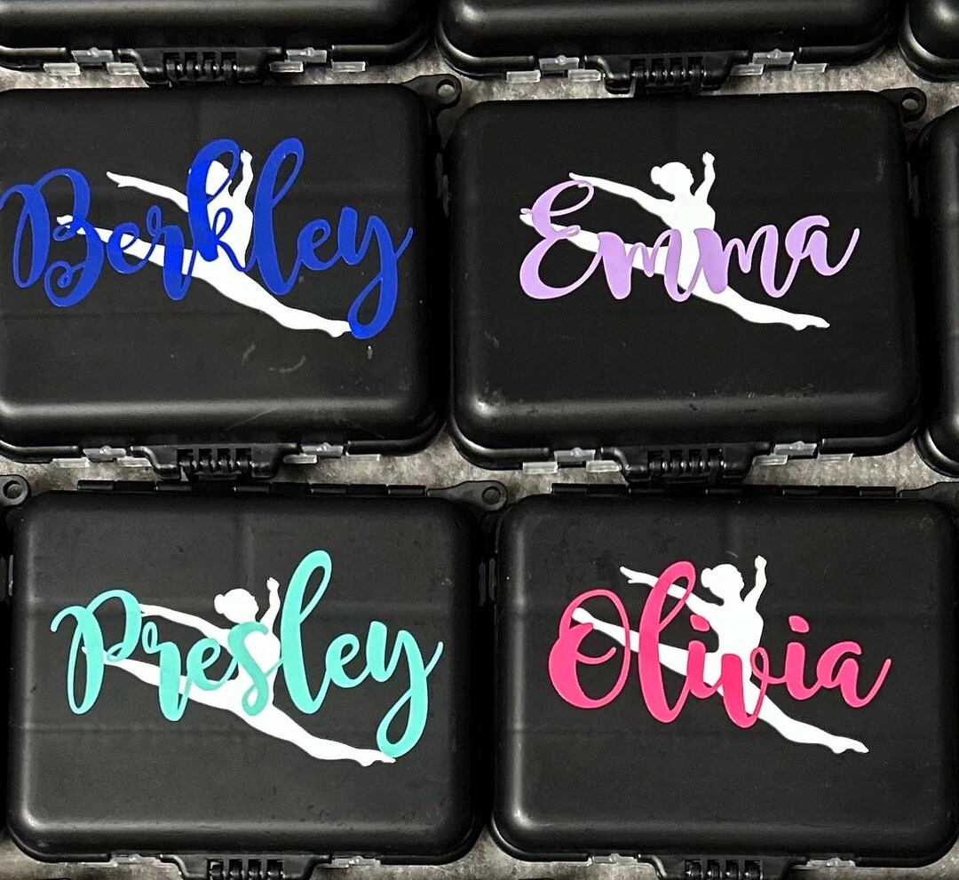 Dance Team Gift Bobby Pin Case Mini Hair Kit Hair Pin Case Dancer Gift ...