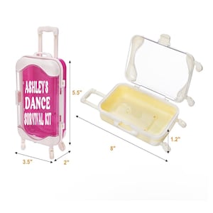 Dance Team Gift- Mini Suitcase Gift- Dance Competition Survival Kit ...