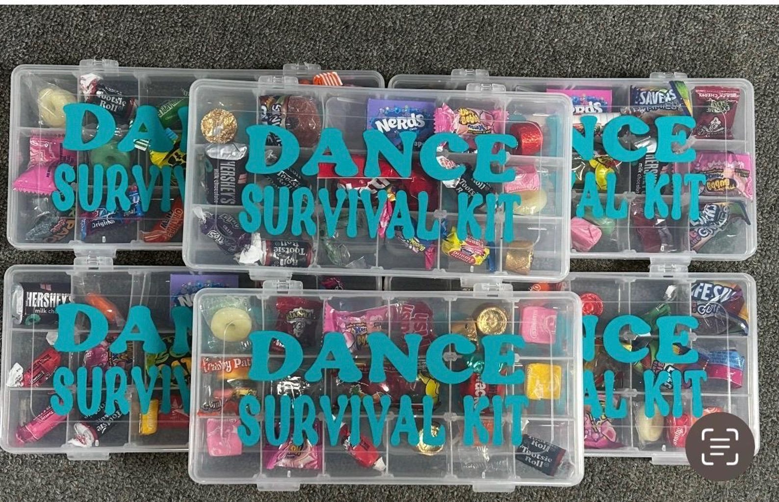 Dance Survival Kit: Personalized Candy & Accessories Box - Etsy