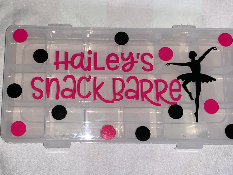 Customized Kid's Snack Box ANY name or design | Etsy