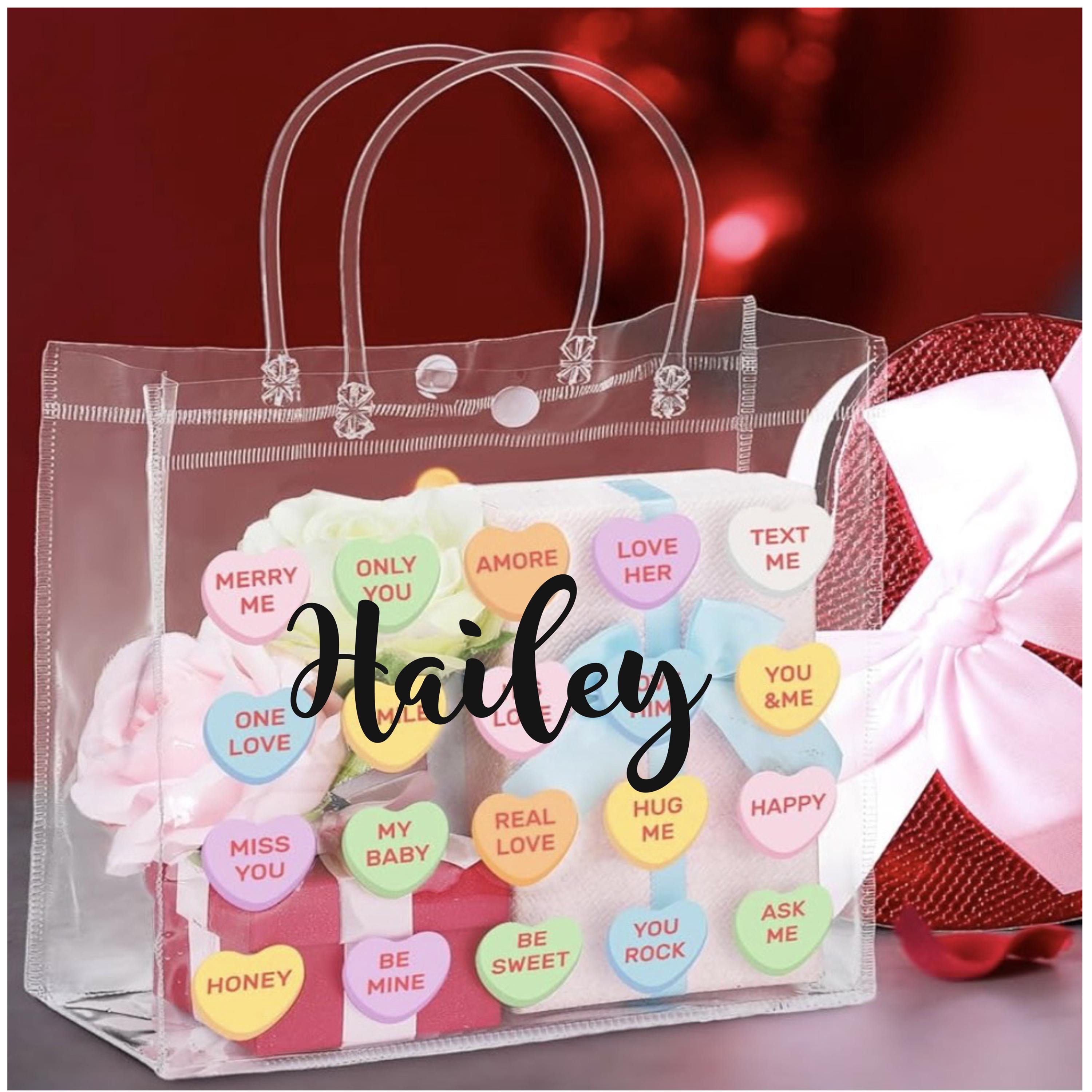Personalized Valentine's Day Favor Bag - Valentine's Day Gift Bags ...