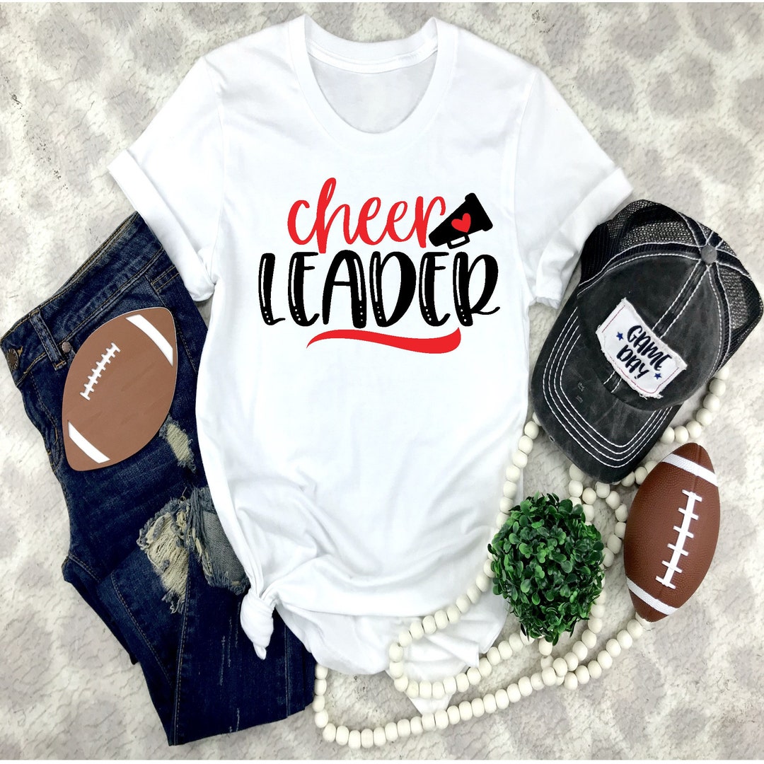 Cheer Shirt - Glitter Cheer Shirt - Cheerleader Shirt - Cheer Team Gift ...