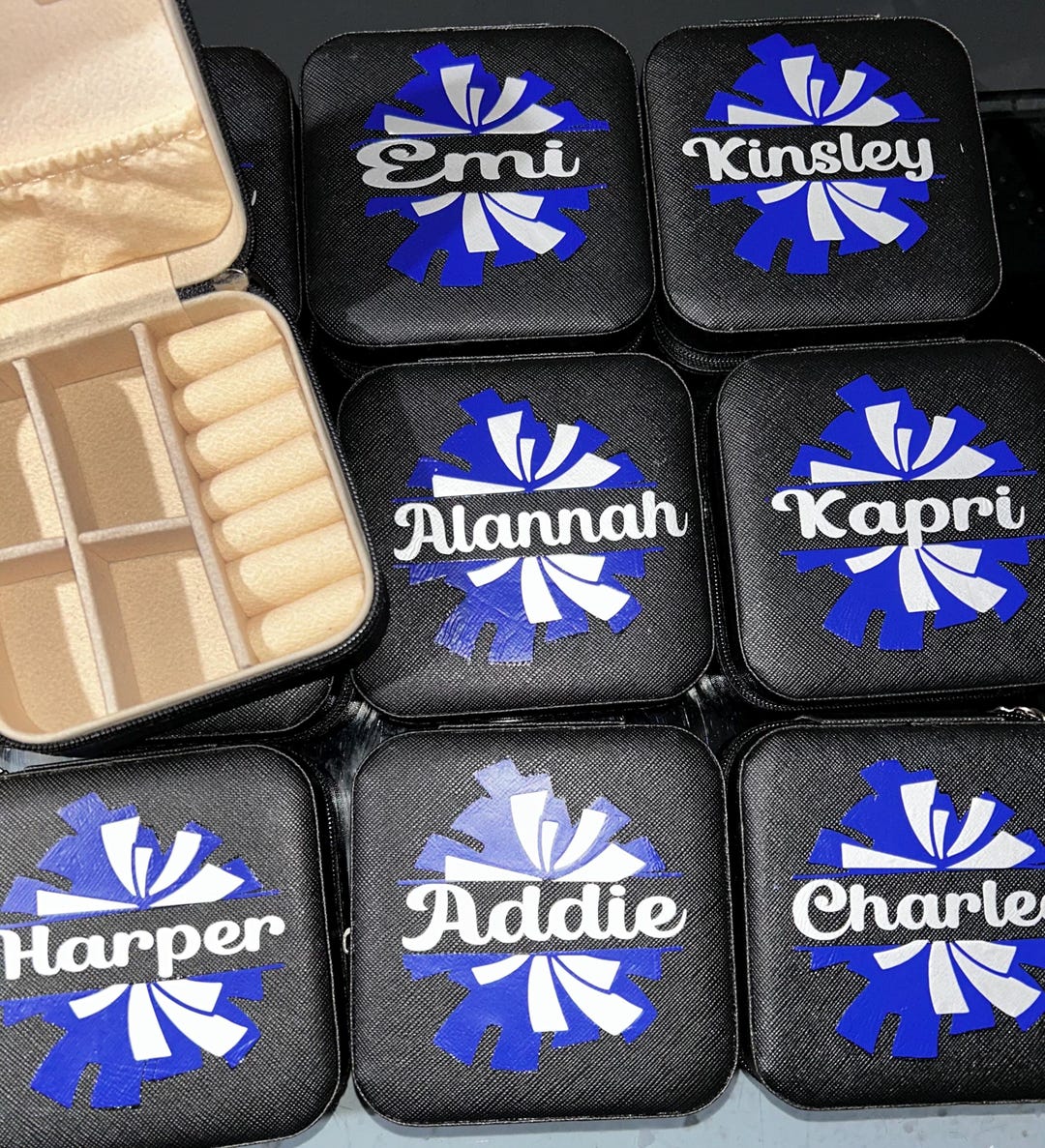 Cheer Team Gifts Cheerleader Travel Jewelry Box Banquet Gift - Etsy