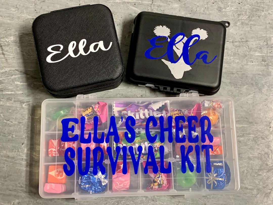 Cheerleader Gift Set - Girls Cheerleading Gift - Cheer Survival Kit ...