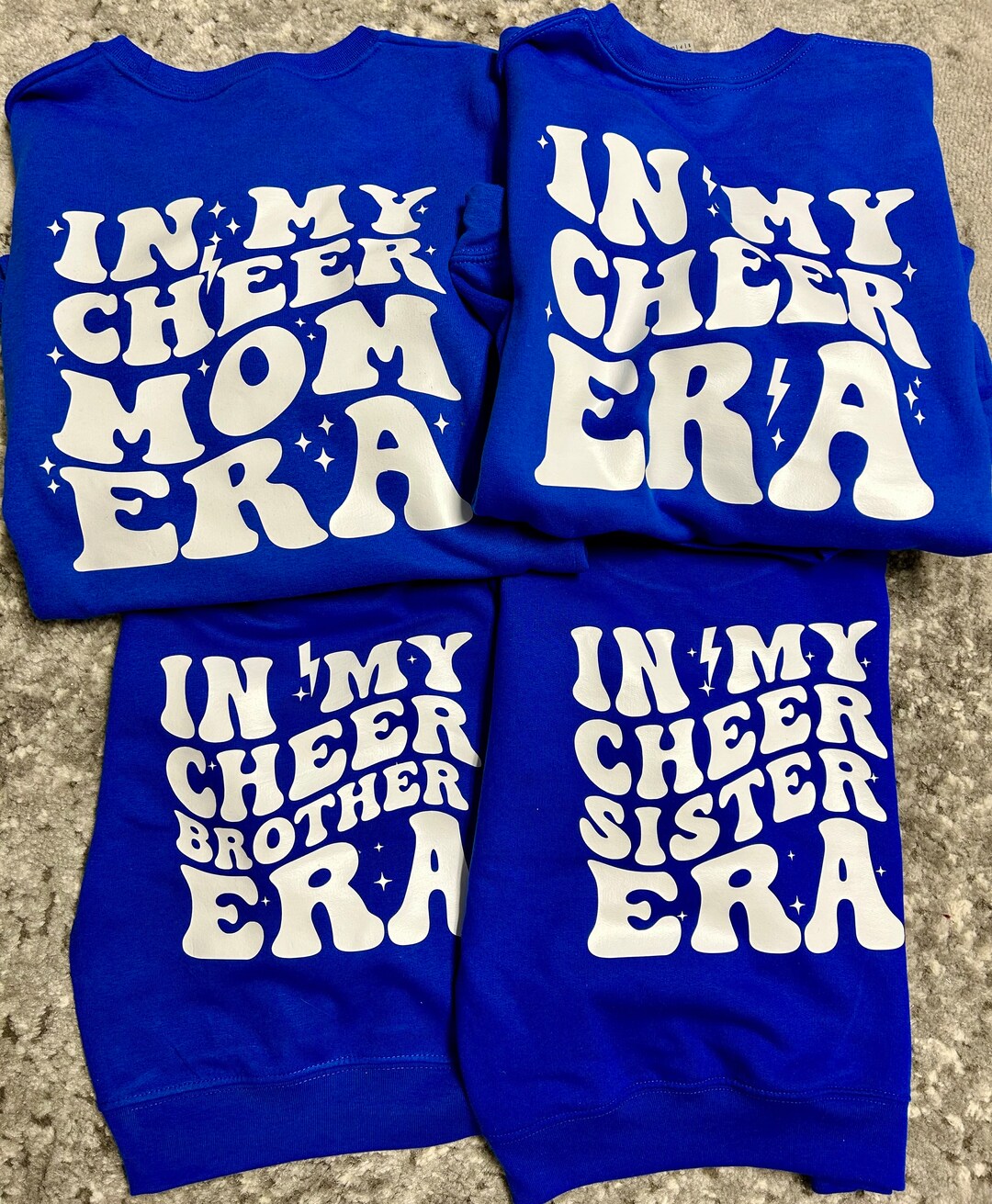 In My Cheer Era, Girls Cheer Shirt, Family Cheer Shirts, Cheer ...