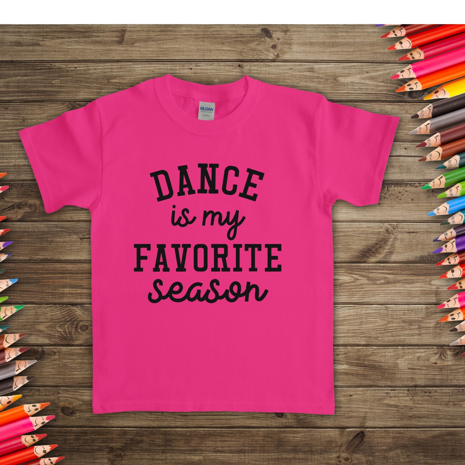 Dance Team Shirt Dance Team Gift Dance is My Favorite | Etsy