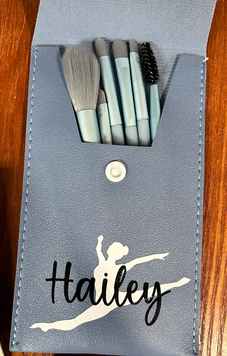 Cheer Team Gifts Dance Gifts Makeup Brush Set With Bag - Etsy