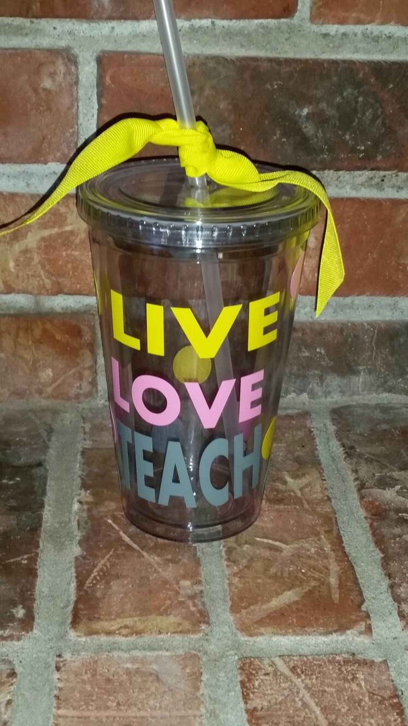 Teacher Gift Live Love Teach Personalized Teacher Gift - Etsy