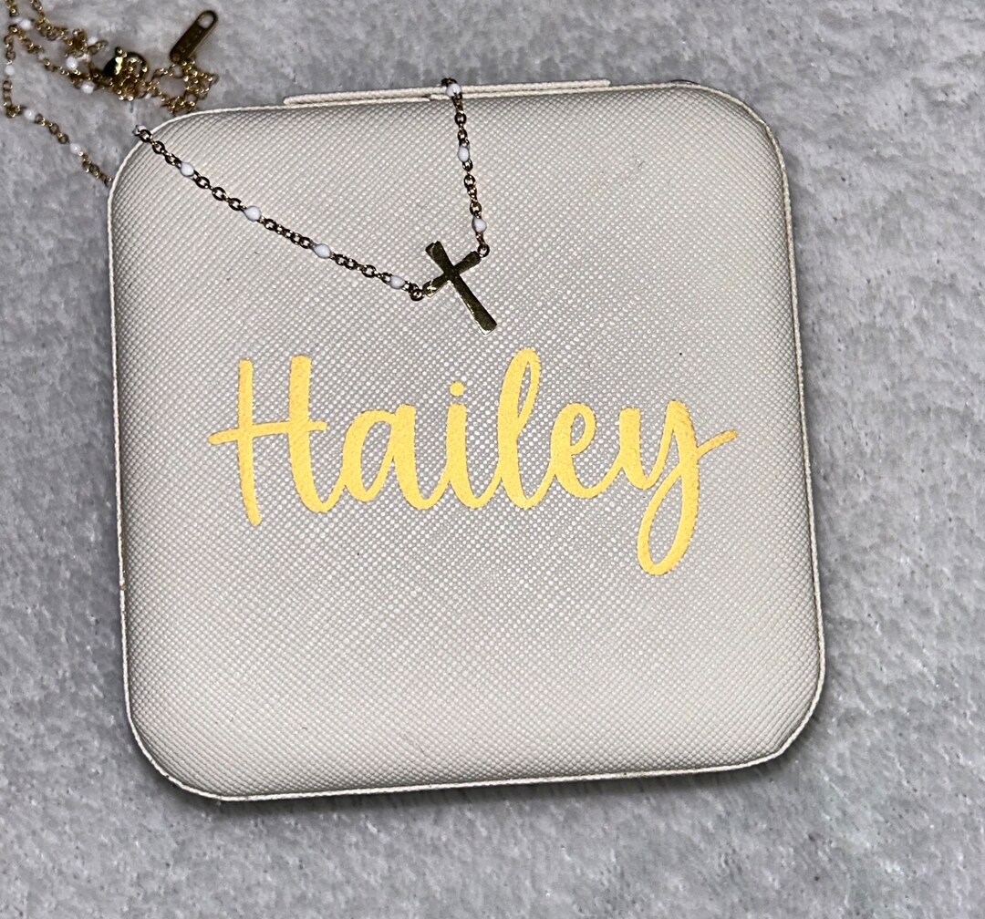 First Communion Gift Set First Communion Cross Necklace First Communion ...