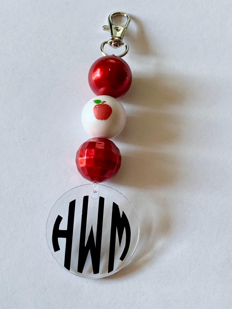 Teacher Keychain Teacher Beaded Pen Teacher Gift - Etsy