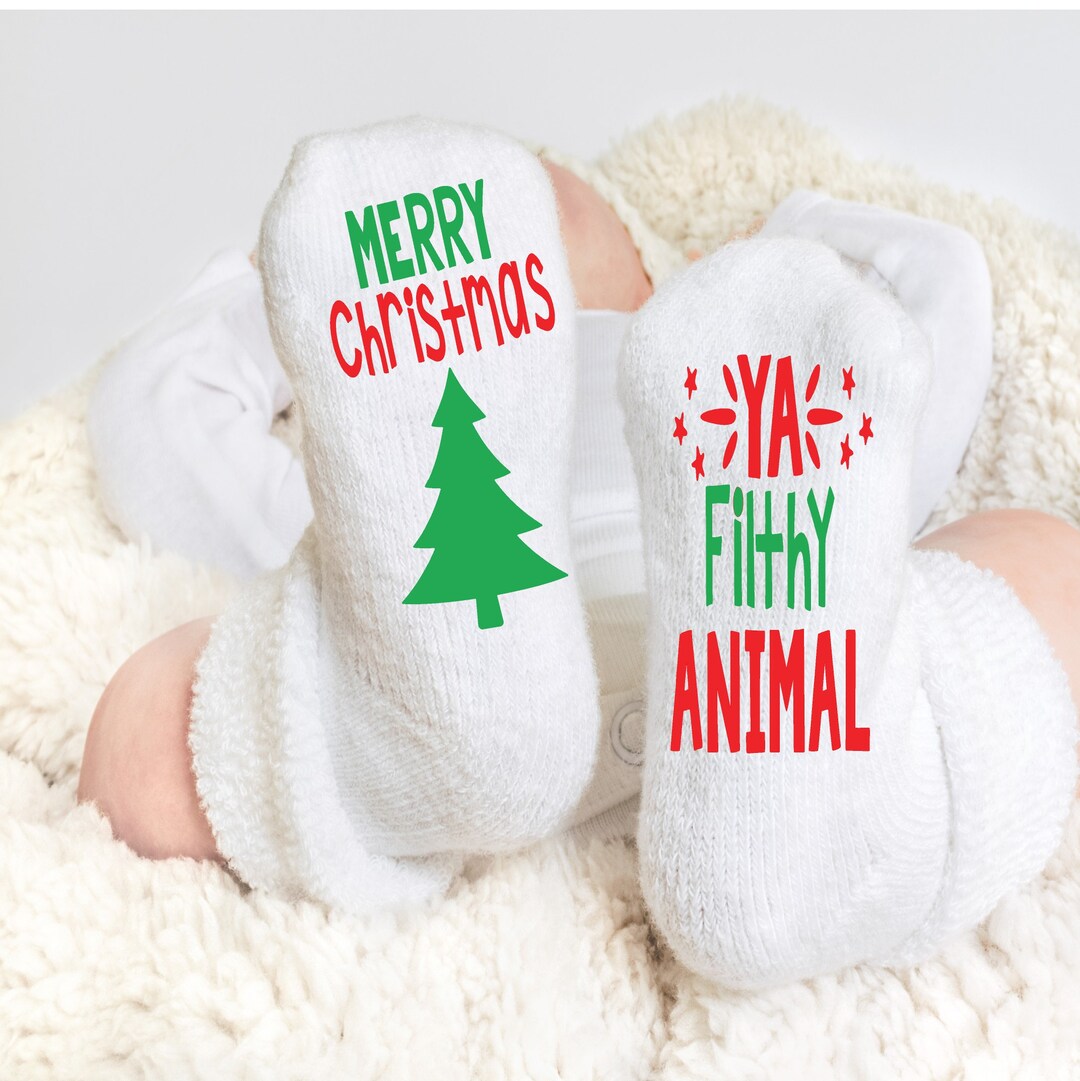 Holiday Socks, Stocking Stuffer for Kids, Christmas Socks, Merry ...