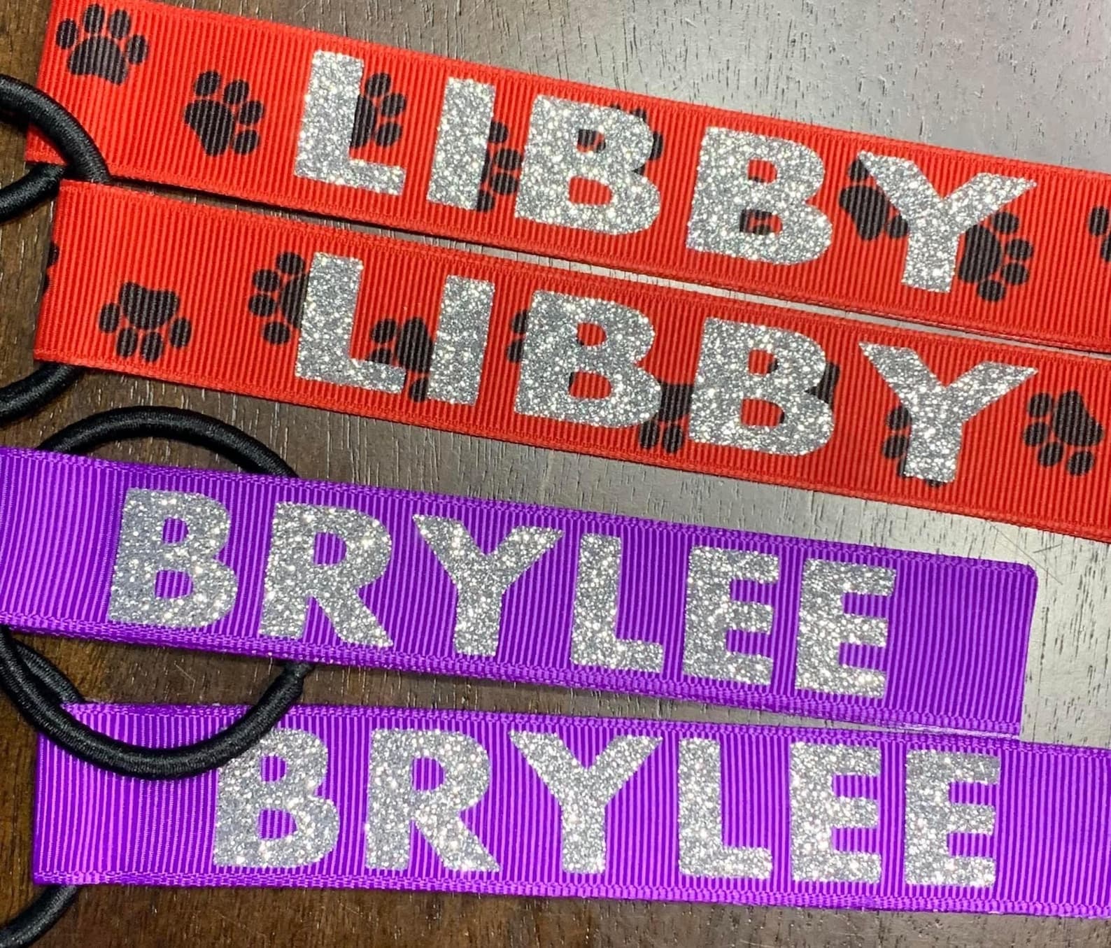 Pom Pom Tags Set of 2 Cheer Cheerleader Name Personalized Team Gift ...